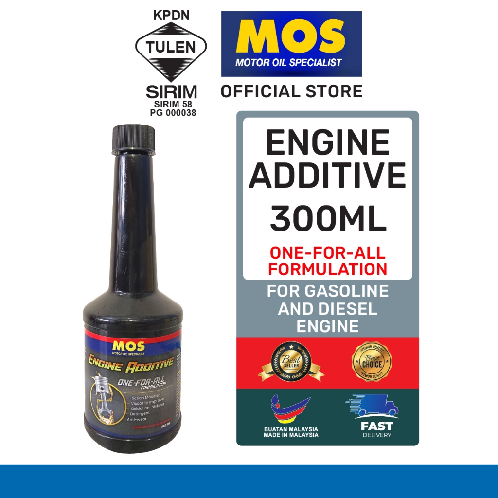 MOS ENGINE ADDITIVE One-For-All Formulation | Shopee Malaysia