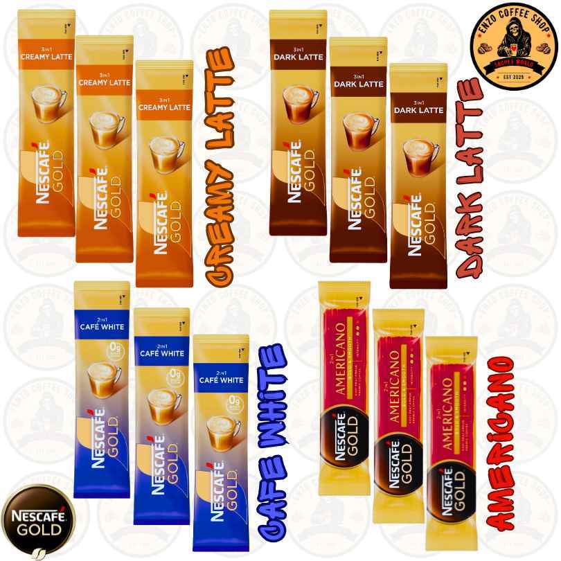 Nescafe Gold - Creamy Latte, Bold Latte, Cafe White - Instant Coffee ...