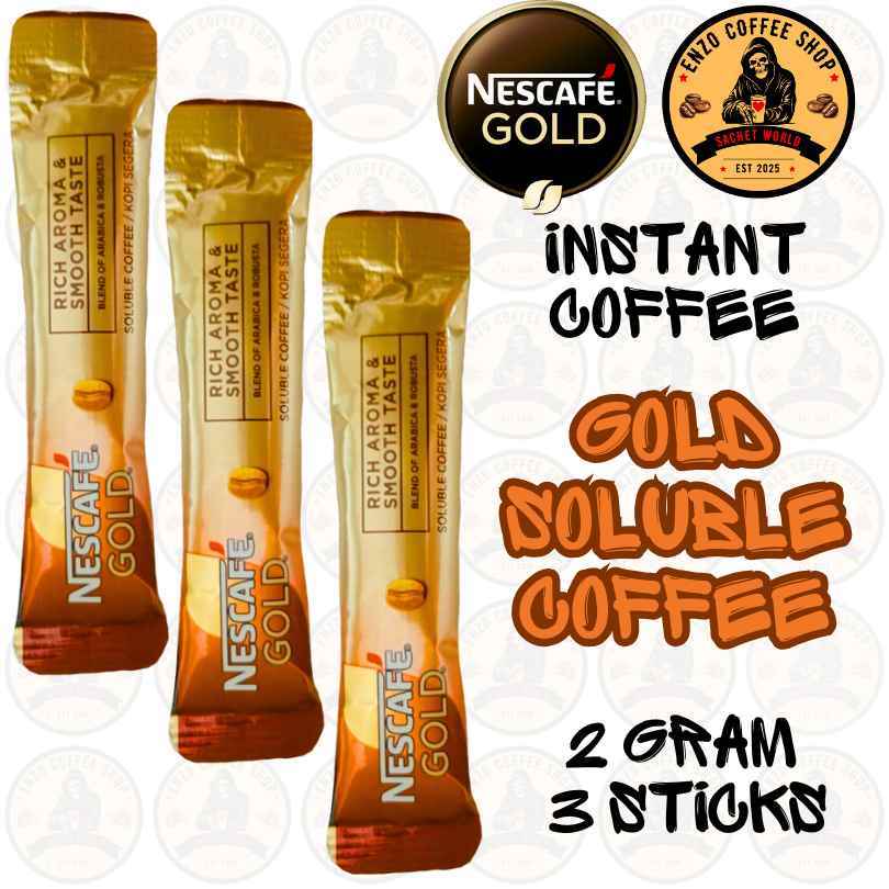 NESCAFE GOLD SOLUBLE COFFEE BLEND OF ROBUSTA & ARABICA / INSTANT COFFEE ...