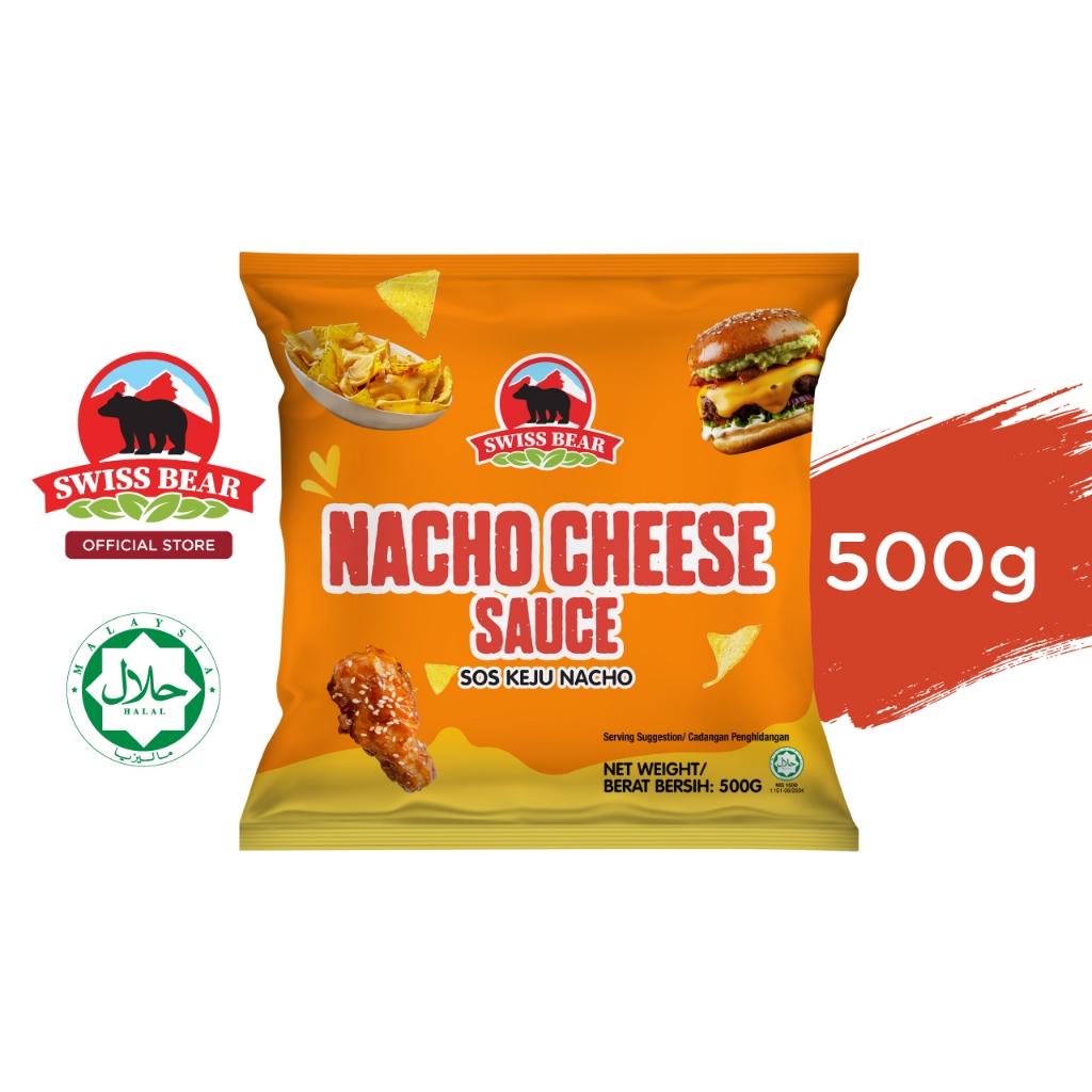 SWISS BEAR Nacho Cheese Sauce / Sos Keju Nacho 500gm | Shopee Malaysia