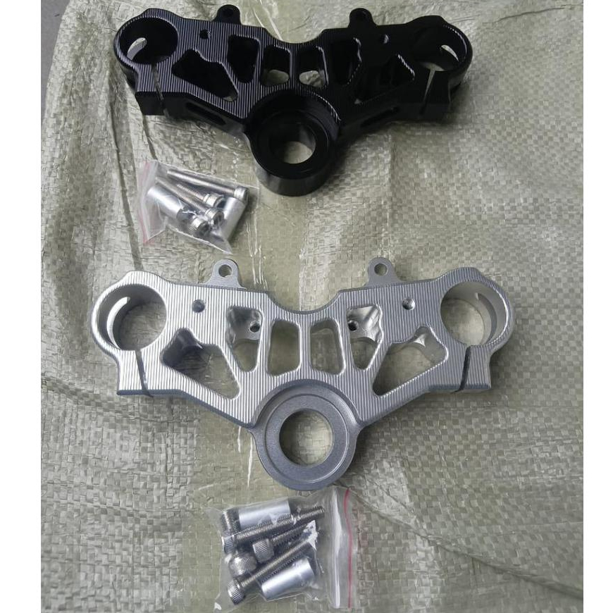 CNC Yamaha Rxz Handle Crown Bracket Handle Bracket Crown Tapak Handle ...