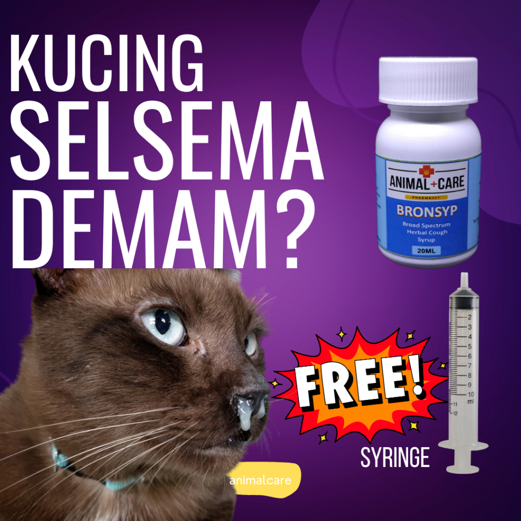 Selsema kucing batuk demam (20ML) | Shopee Malaysia