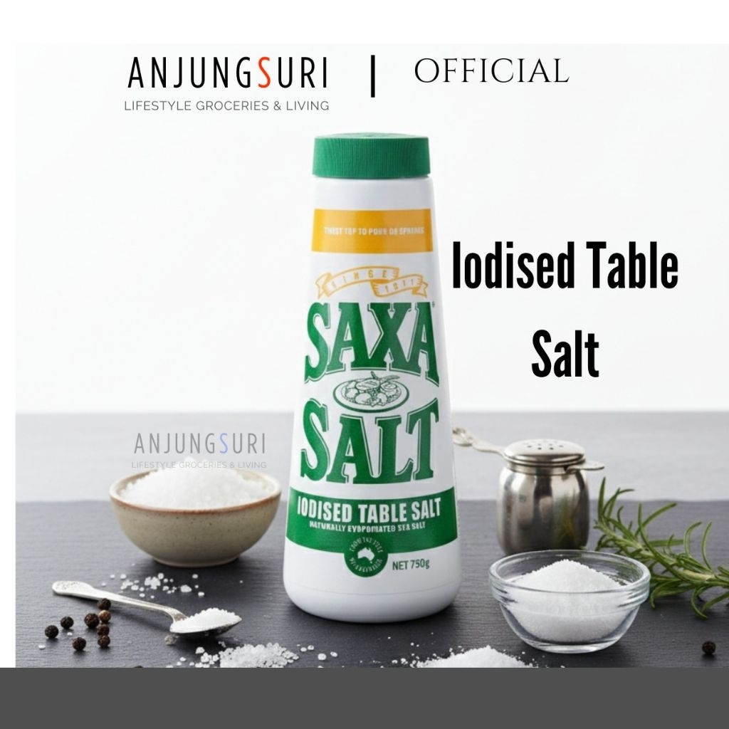 SAXA Salt Australia Iodised Salt Table Salt Pink Himalayan Salt Sea ...