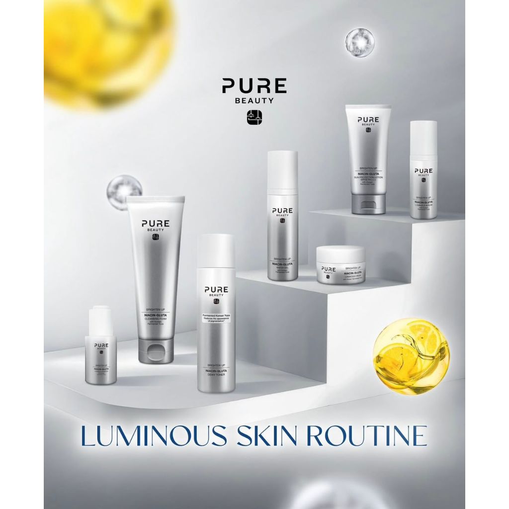 Pure Beauty Brighten Up Niacin-Gluta Series Skincare Cleansing Foam ...