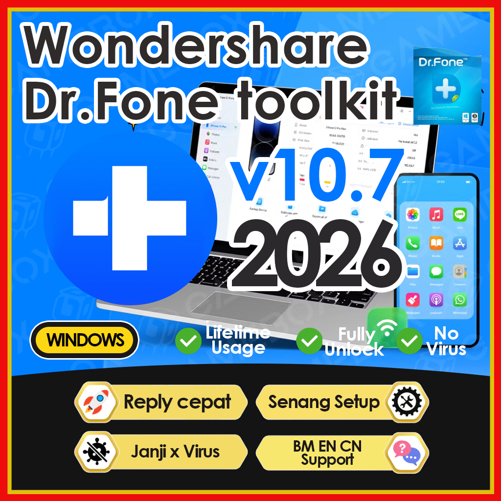 [PC] Wondershare Dr.Fone toolkit for iOS and Android 10.7 [EASY INSTALL ...