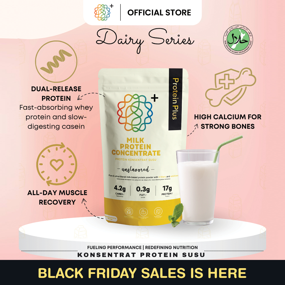 Milk Protein Powder – Slow Release Casein + Whey Blend for Growth ...