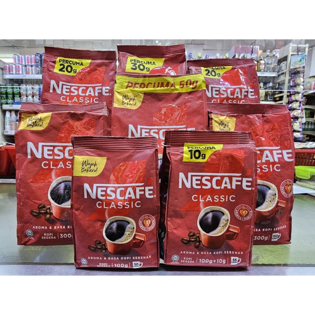 Nescafe Classic Refill 200g /330g Exp';07 To 12-2026-2027 | Shopee Malaysia