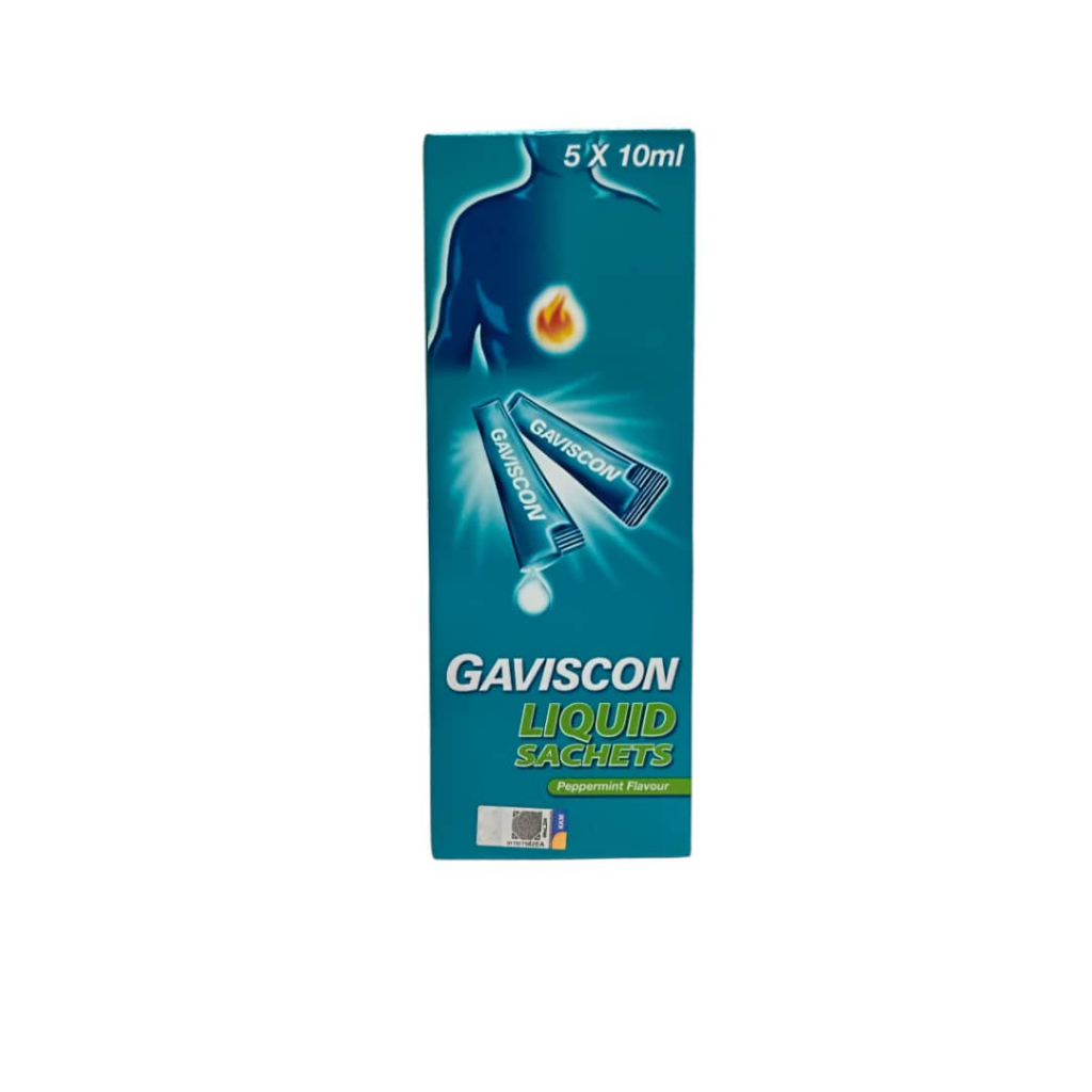Gaviscon Peppermint Liquid Sachet 10mlx5sachet | Shopee Malaysia