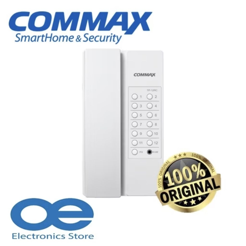 Commax Intercom System 12 Units – Door Phone Paging & Calling | Shopee ...