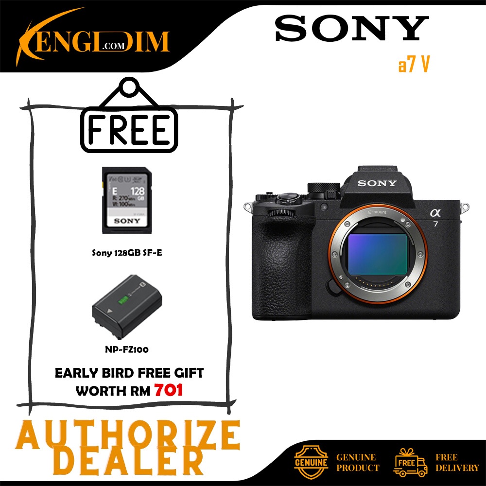 (READY STOCK) Sony A7 V / A7V / A75 / A7M5 Mirrorless Camera | Shopee Malaysia