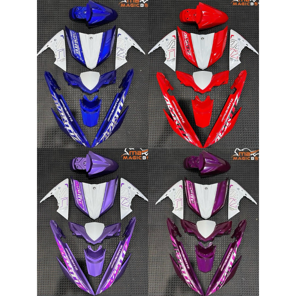 COVERSET EGO AVANTIZ ID24 WHITE BLUE , WHITE RED , WHITE ROYAL PURPLE ...