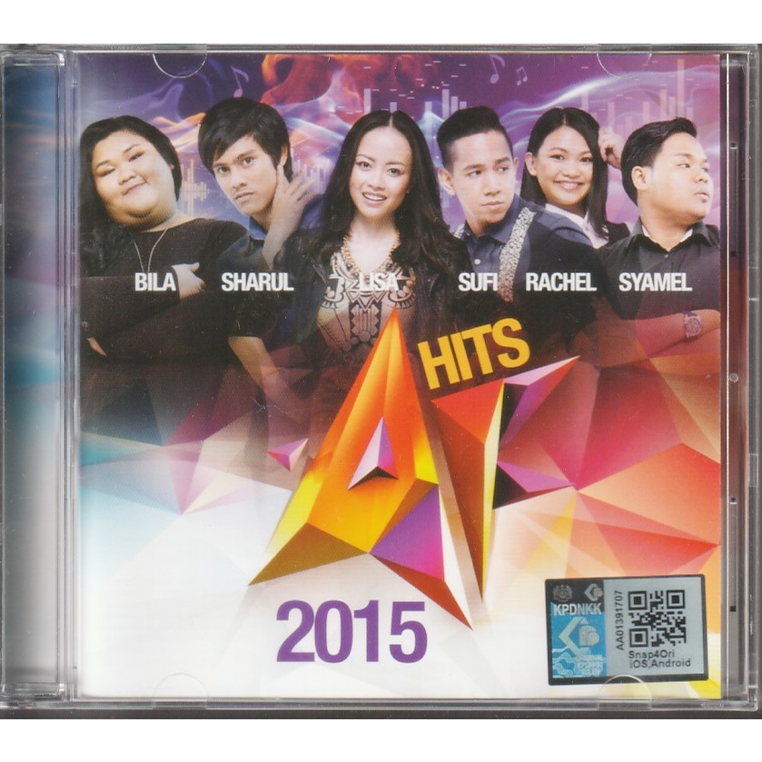 CD HITS AF2015 : SUFI RASHID , SYAMEL , BILLA NAJMI , SHARUL , LISA ...