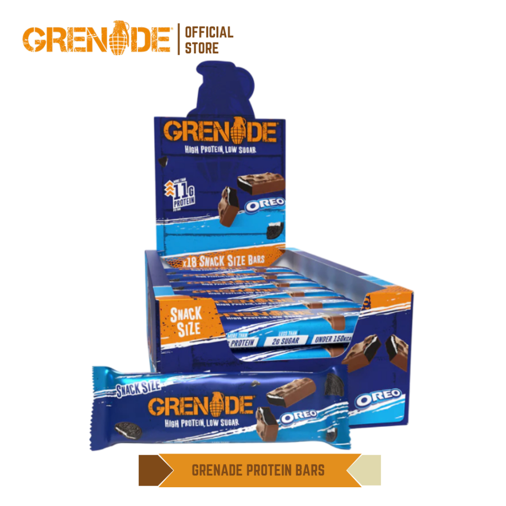 Oreo Grenade Snack Size 35g Protein Bar (1 Box 18 Pcs) | Shopee Malaysia