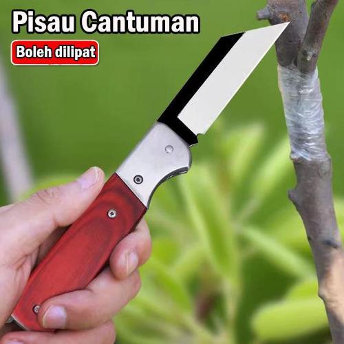 Grafting knife Foldable multi-purpose gardening pruning knife for Pisau ...