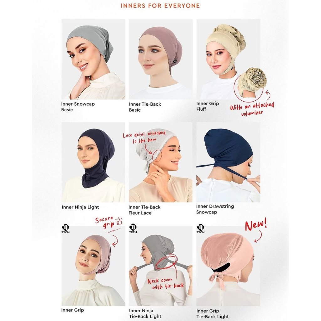 INNER NAELOFAR ANAK TUDUNG ORIGINAL NAELOFAR | Shopee Malaysia