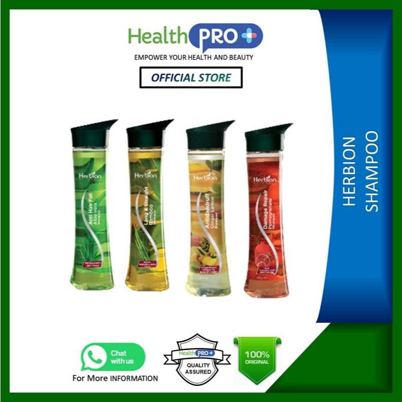 Herbion Naturals Anti-Hair Fall/ Anti-dandruff Shampoo | Shopee Malaysia