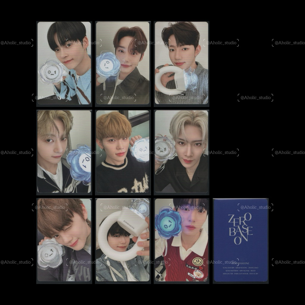 ZEROBASEONE (ZB1) Official Light Stick PhotoCard | Shopee Malaysia