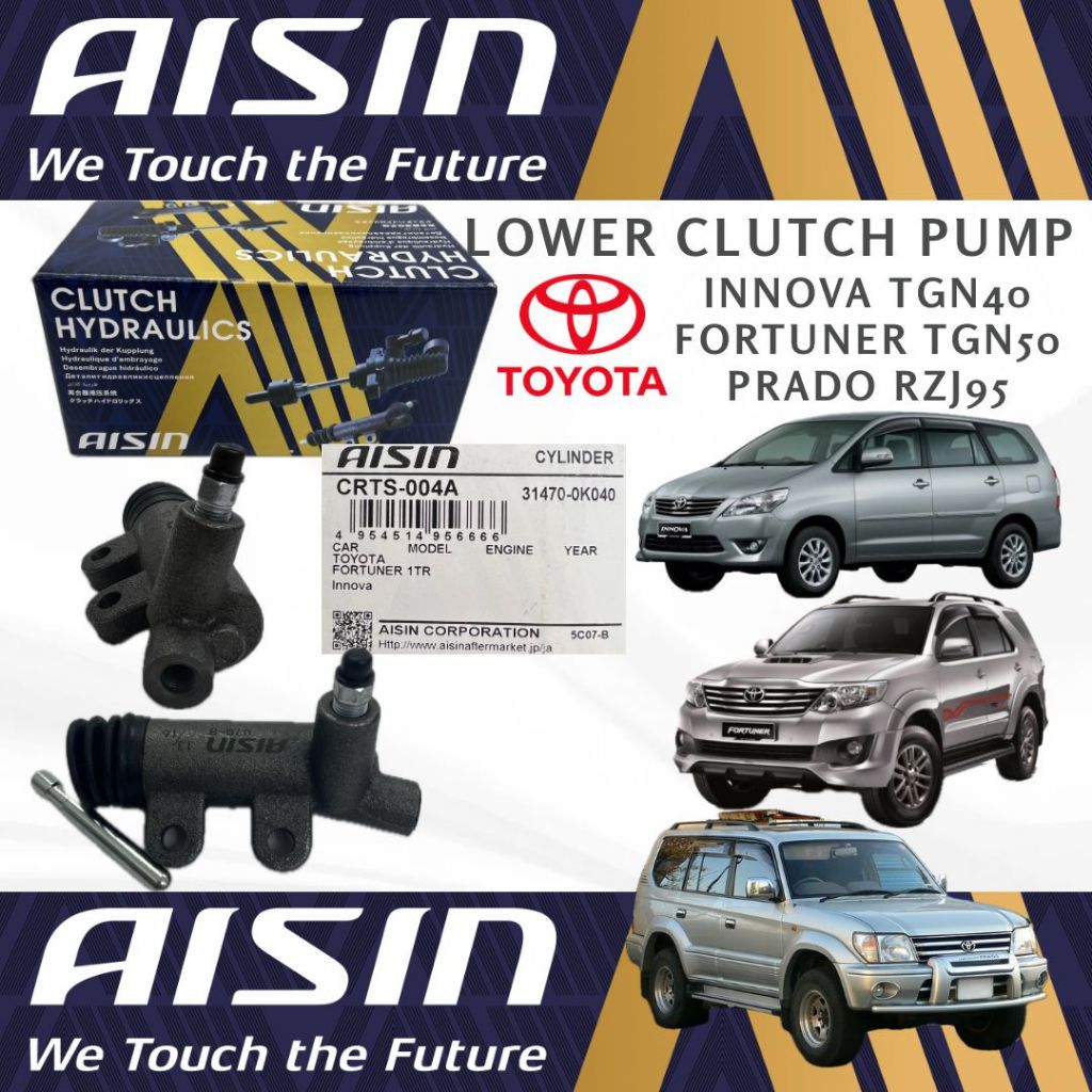 100% ORIGINAL AISIN LOWER CLUTCH PUMP TOYOTA INNOVA TGN40,FORTUNER ...