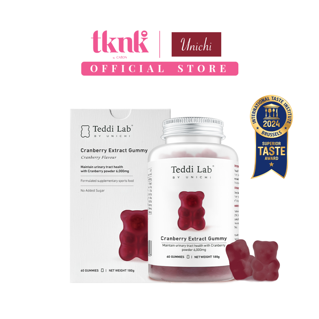 Unichi Teddi Lab Cranberry Gummy (180g) | Shopee Malaysia