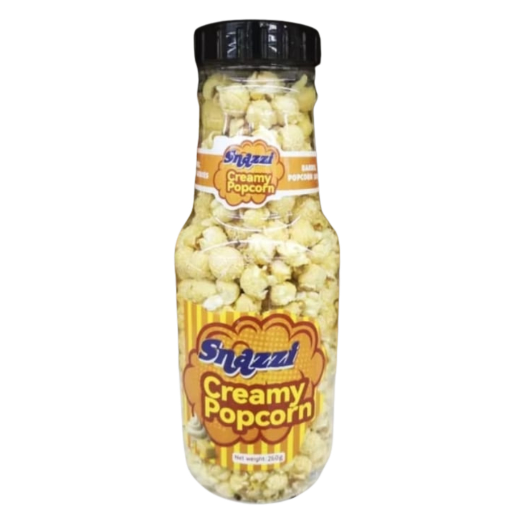 Snazzi Popcorn 260 gram dalam satu botol Caramel Popcorn Sesuai untuk ...