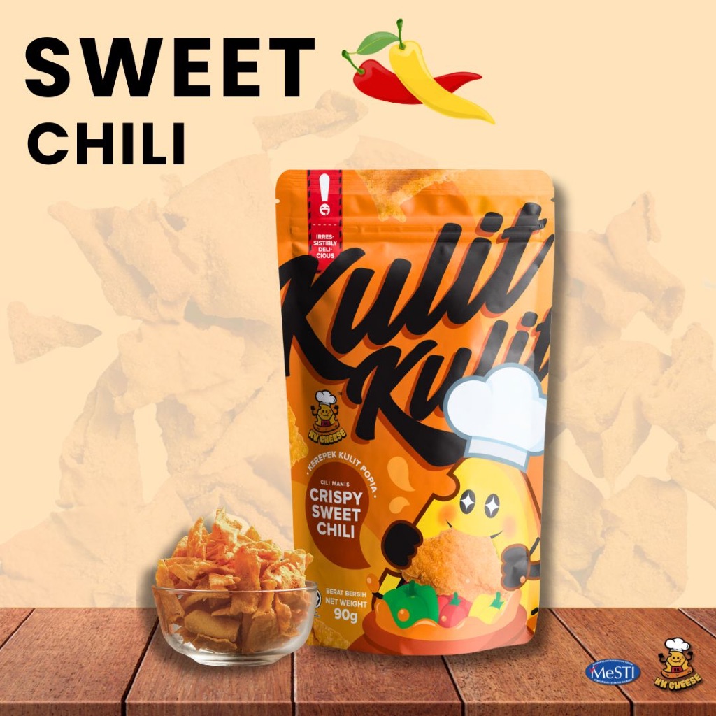 [Official KK Cheese] Kulit Kulit Popiah Sweet Chili 90g | Kerepek Kulit ...