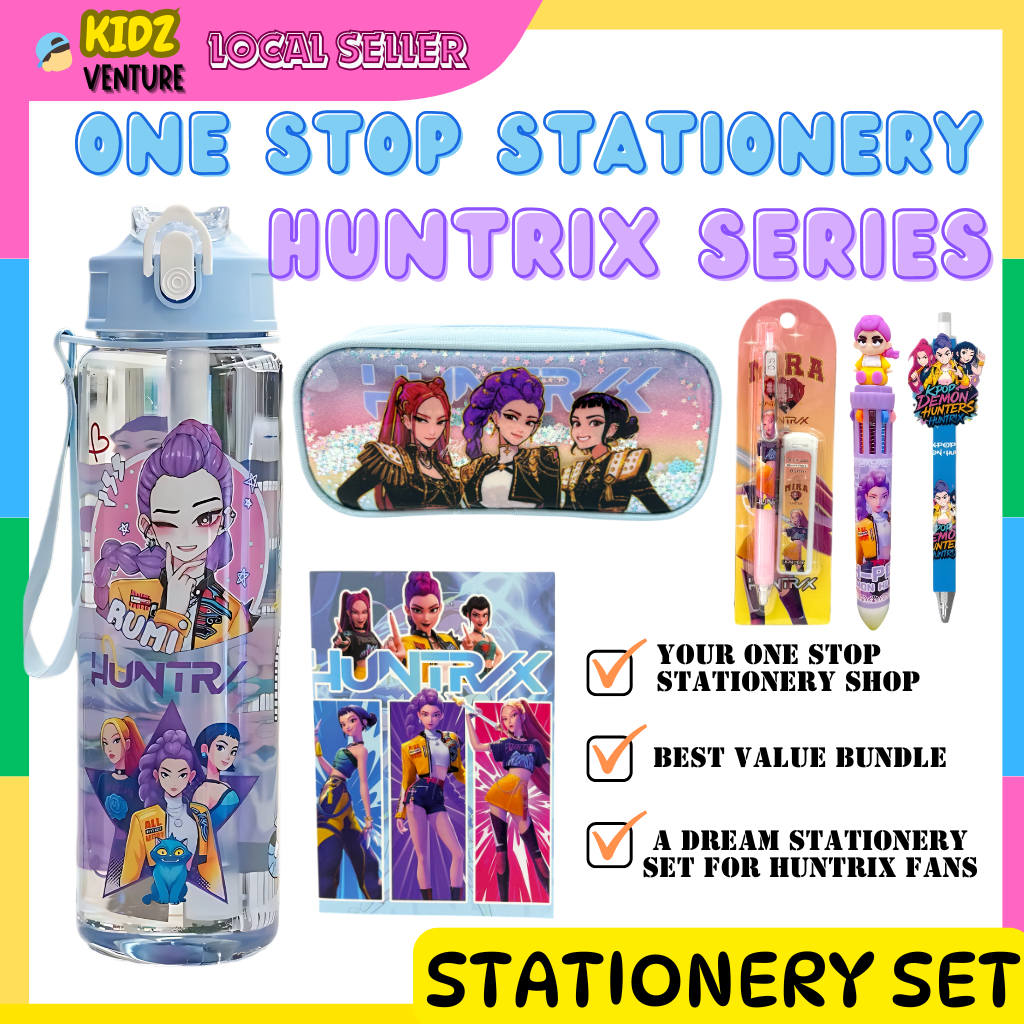 (READY STOCK) Alat Tulis Stationary Huntrix Kpop Demon Hunters Notebook ...