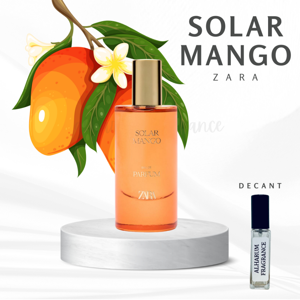 [DECANT] ZARA Solar Mango EDP_Original | Shopee Malaysia