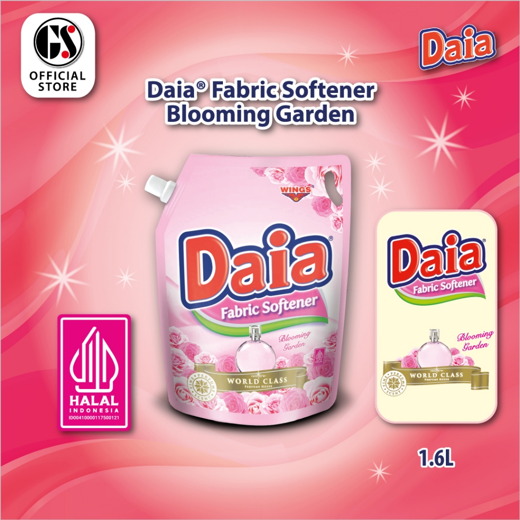 DAIA Fabric Softener Blooming Garden 1.6L | Shopee Malaysia