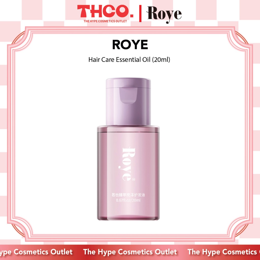 [THCO] ROYE Hair Care Essential Oil (20ml) 若也臻萃亮泽护发油 (20ml) | Shopee ...