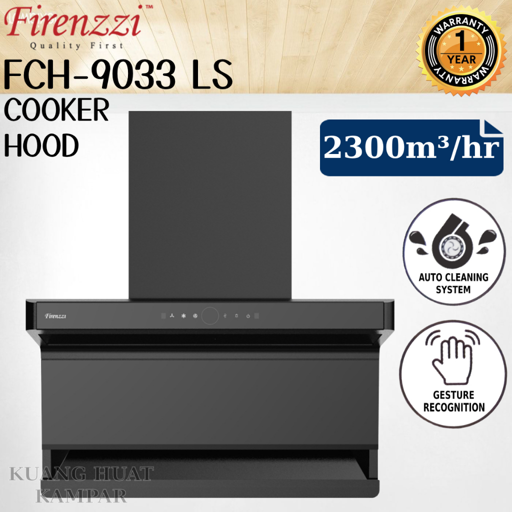 FIRENZZI 2300m³/hr HIGH SUCTION POWER COOKER HOOD FCH9033 / FCH-9033 ...