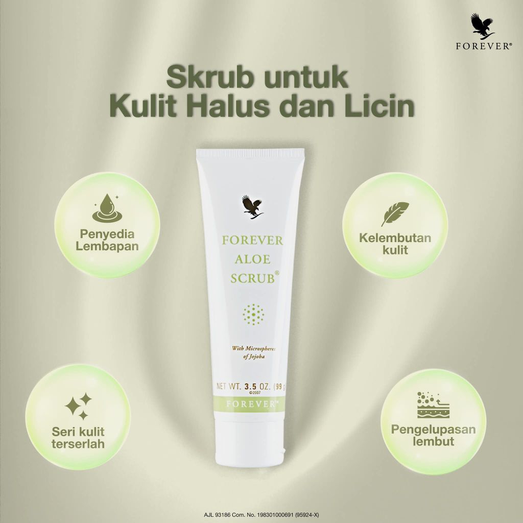Forever Living Aloe Scrub | Shopee Malaysia