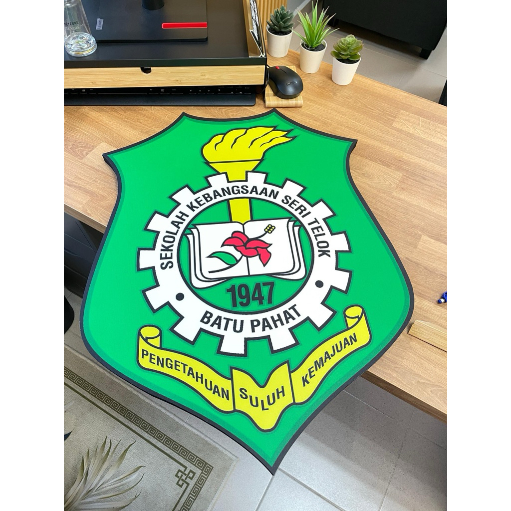 LOGO SEKOLAH / PVC FOAM BOARD / DESIGN LOGO / WORDING LOGO | Shopee ...
