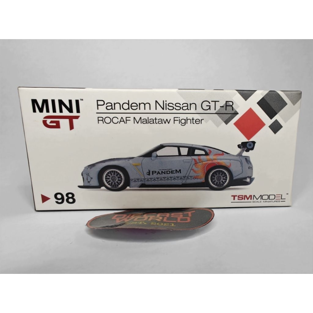 Mini GT #98 Pandem Nissan GTR R35 GT Wing ROCAF Malataw Fighter Taiwan ...