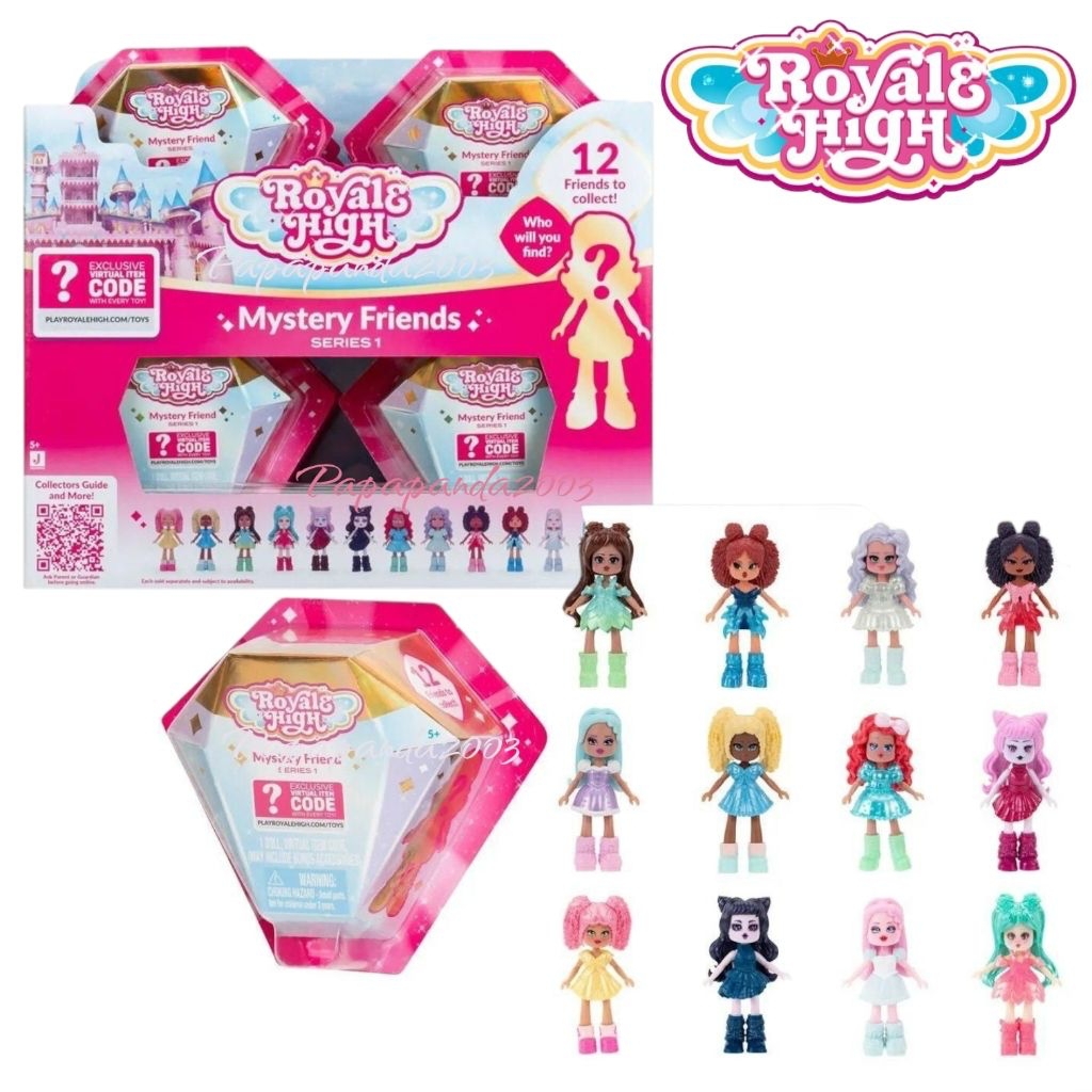 Royale High Mystery Friends Blind Box Doll from Roblox Game (Opened Box ...