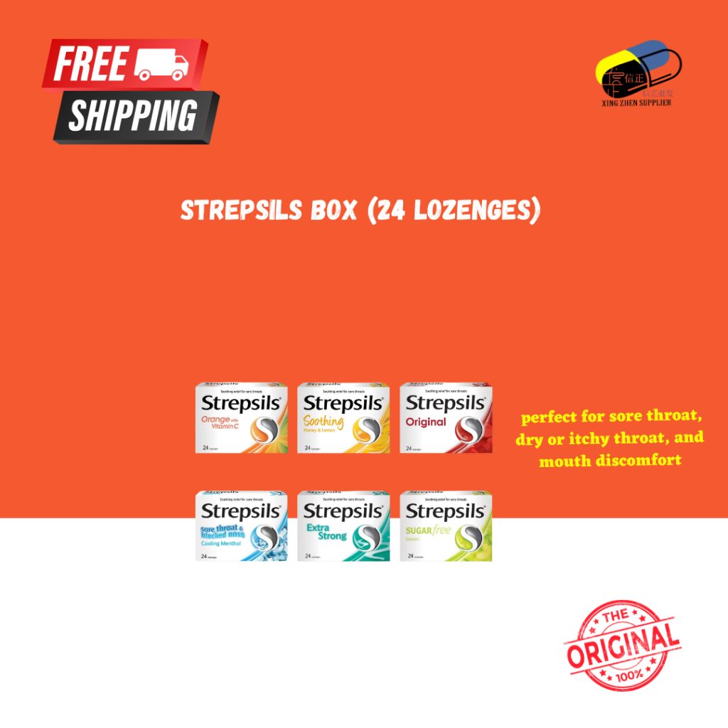 Strepsils Box (24 Lozenges) | Shopee Malaysia