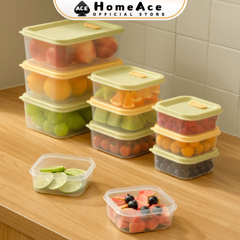 HomeAce Food-grade Storage Box Square Large Capacity Container for ...