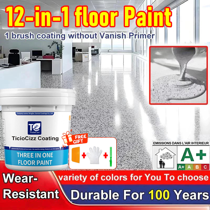 【12 in 1】Epoxy flake coating self leveling epoxy floor coating epoxy ...