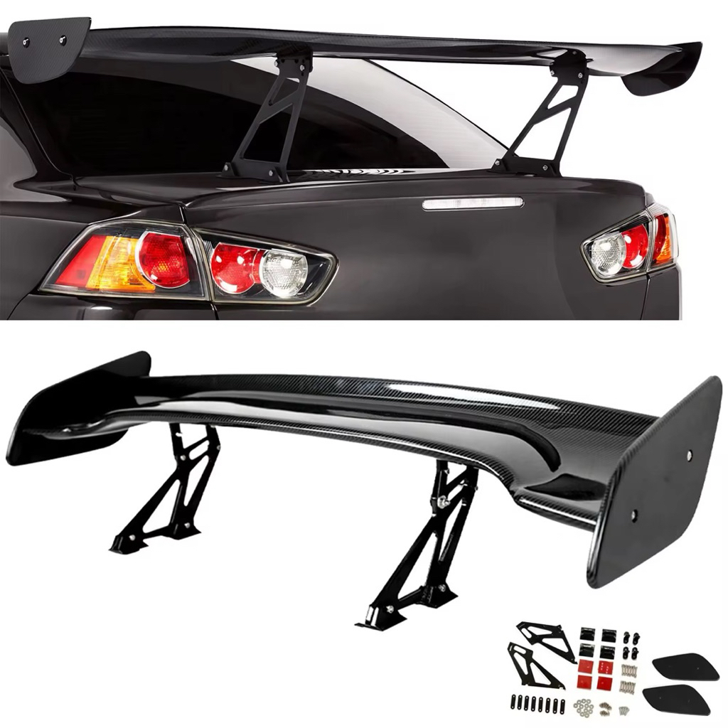 Mitsubishi Lancer GT Evo X Rear Trunk Spoiler GT WING Style H2 ...