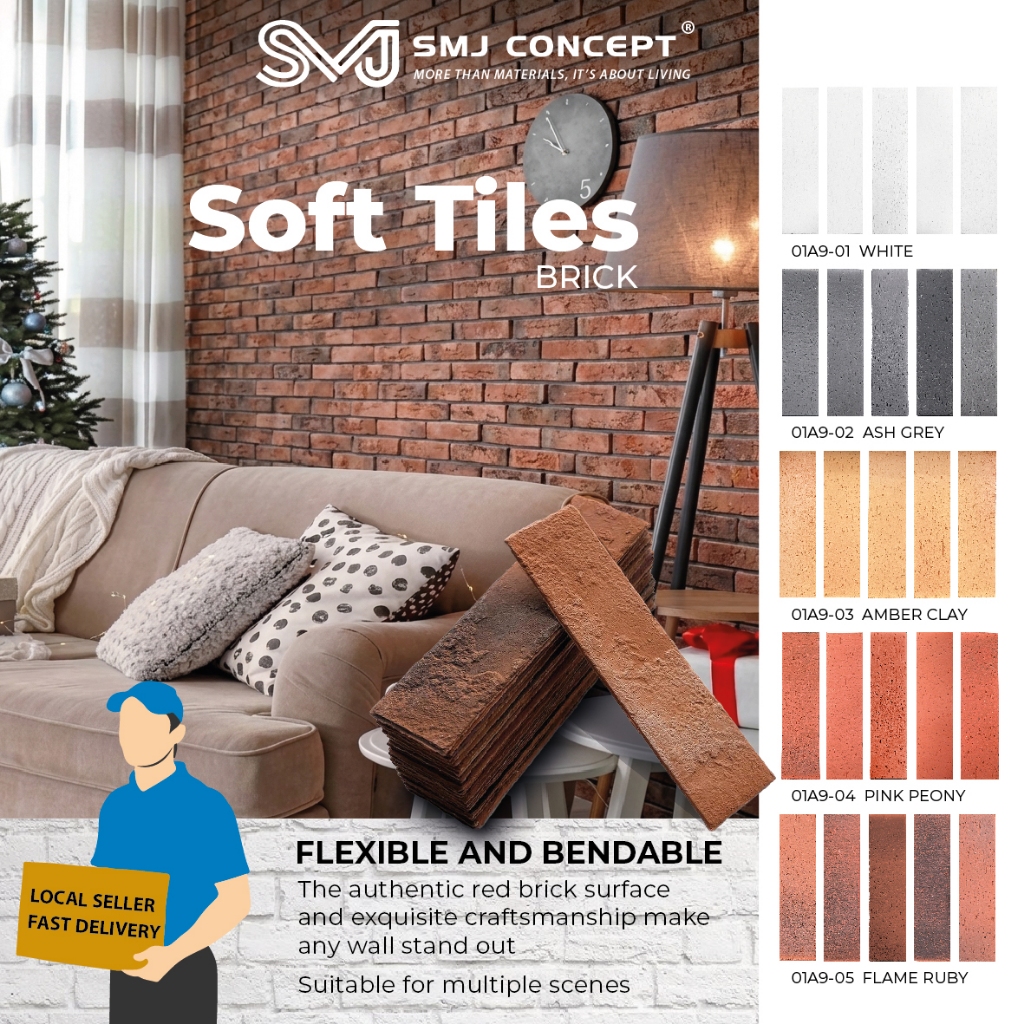 SMJ CONCEPT® Soft Brick Classic Travertine（01A9) | MS Stone Soft Brick ...