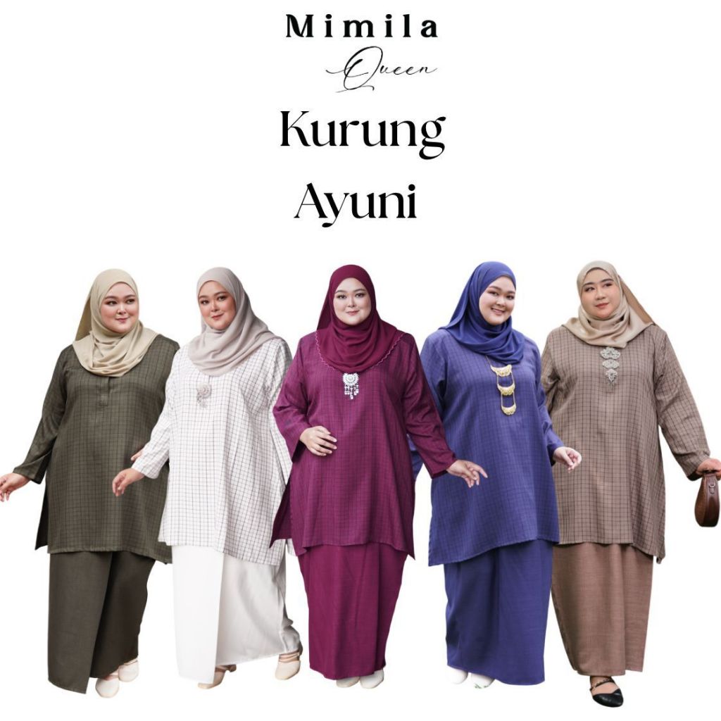 MIMILA QUEEN Baju Kurung Ayuni Raya 2026 | Shopee Malaysia