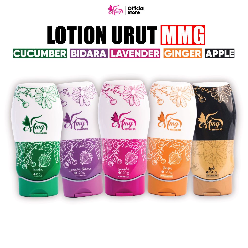 120G MMG Minyak Angin Bidara Essential Oil Lotion Urut Massage Gel ...
