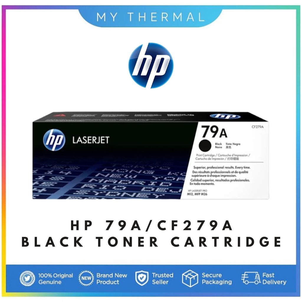 HP 79A / CF279A Black LaserJet Toner Cartridge | For Printer Models ...