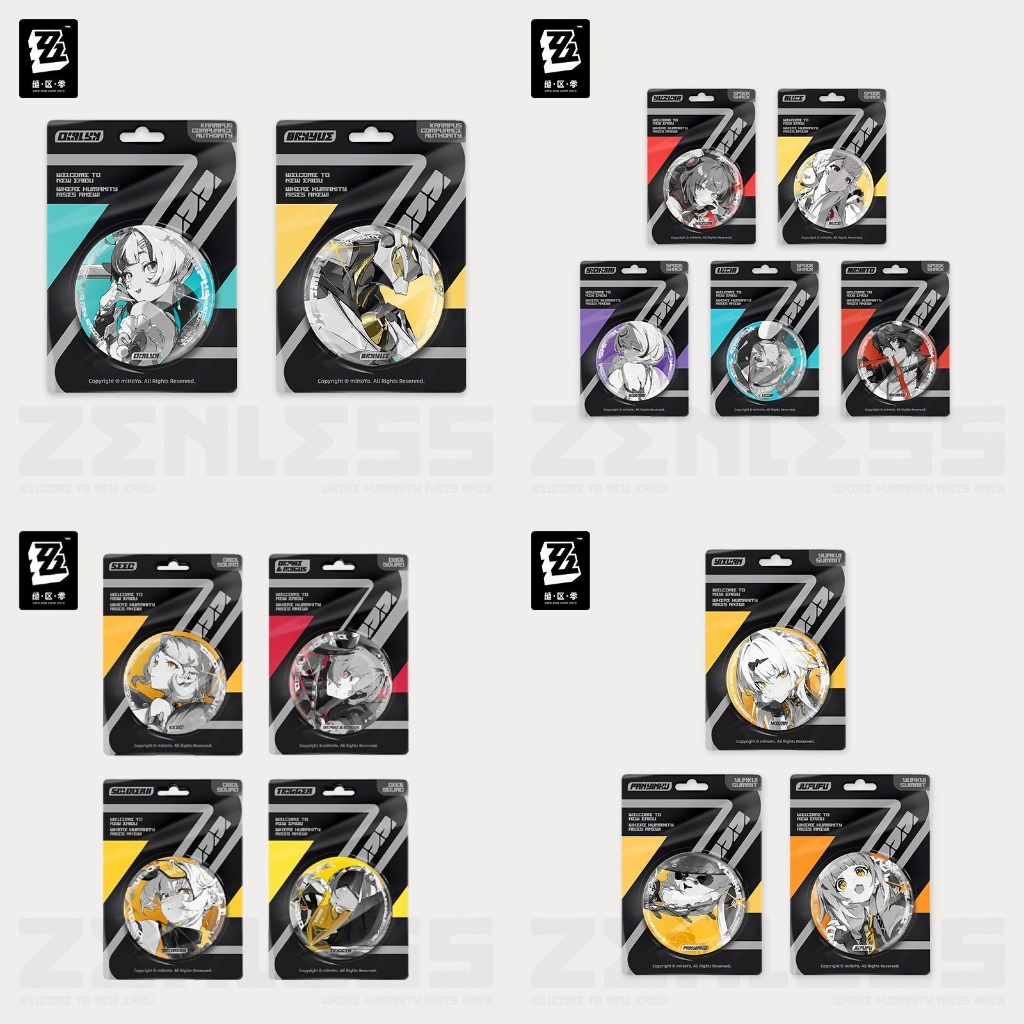 【Zenless Zone Zero】 Cinema Series - Badge Mindscape Dialyn Krampus ...