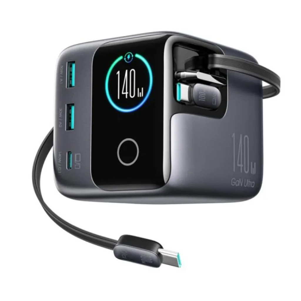 JOYROOM JR-TRD01 PODIX 140W 5-Port Desktop GaN Charger | Shopee Malaysia