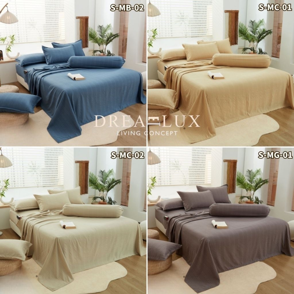 DREAMLUX 1200Tc Set Cadar Hotel 4in1 2in1 No Blanket | Flat Sheet ...