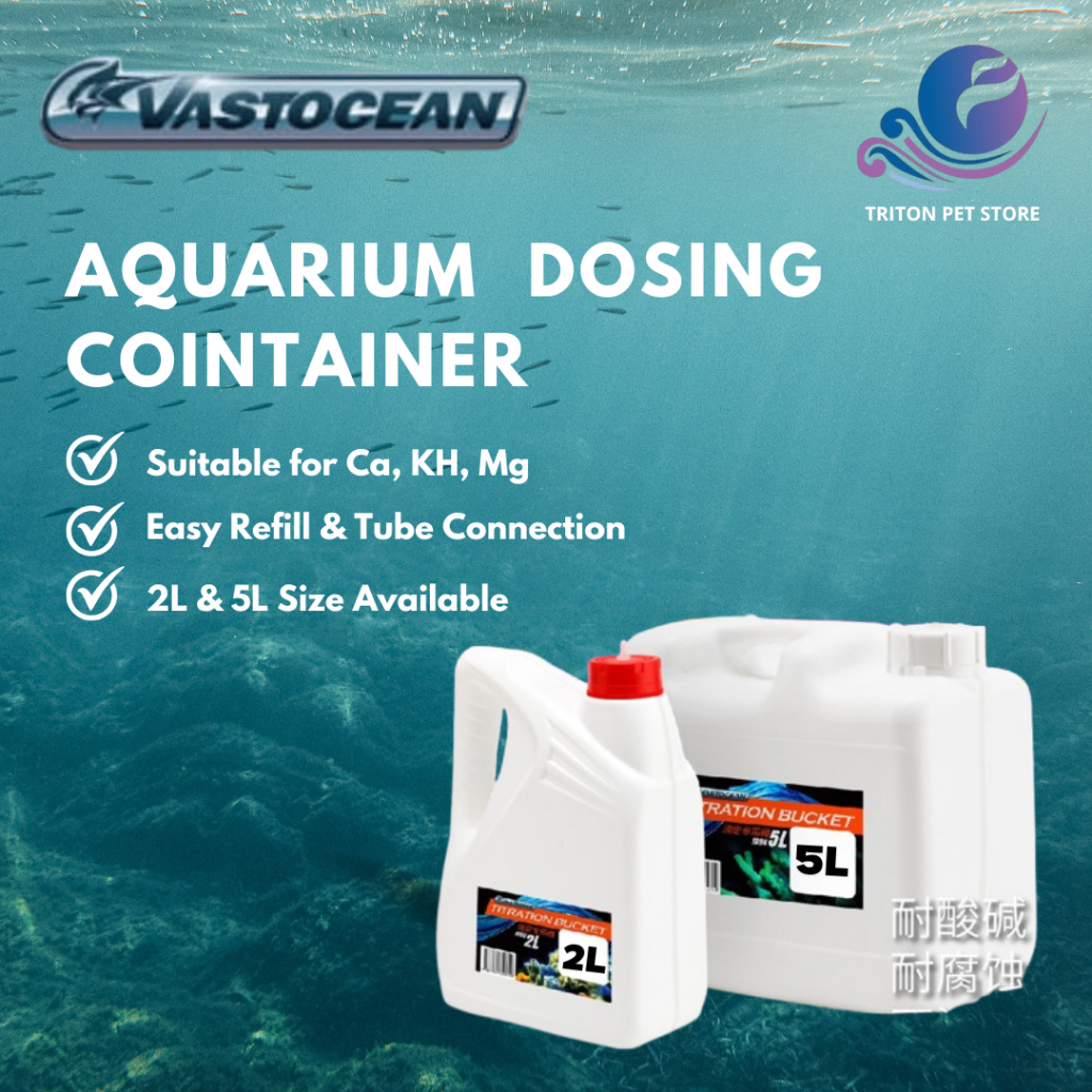 VASTOCEAN 2L and 5L plastic dosing container with Volume Marking for ...