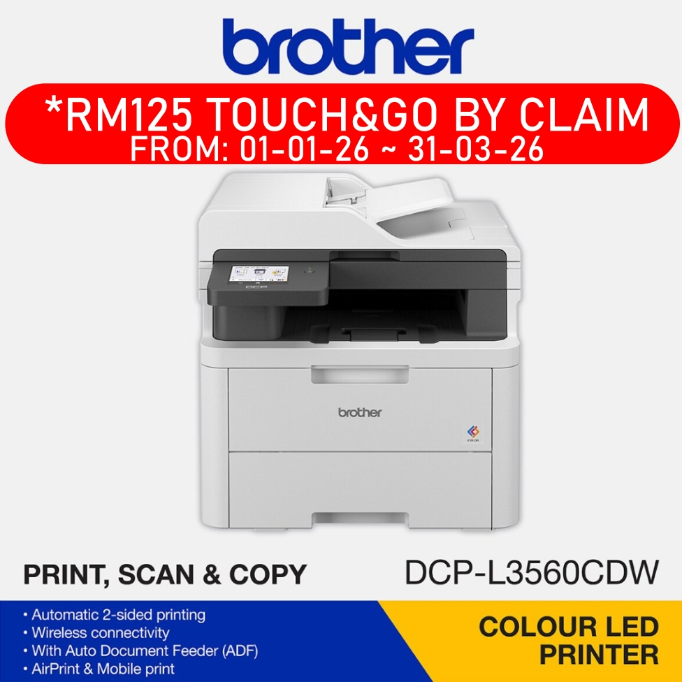 Brother DCP-L3560CDW L3760CDW L3560CDW Colour LED Laserjet Printer A4 ...