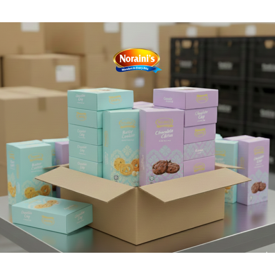 NORAINI'S DOORGIFT GOODIES VIRAL MURAH BATIK COOKIES 56GM CARTON DEALS ...