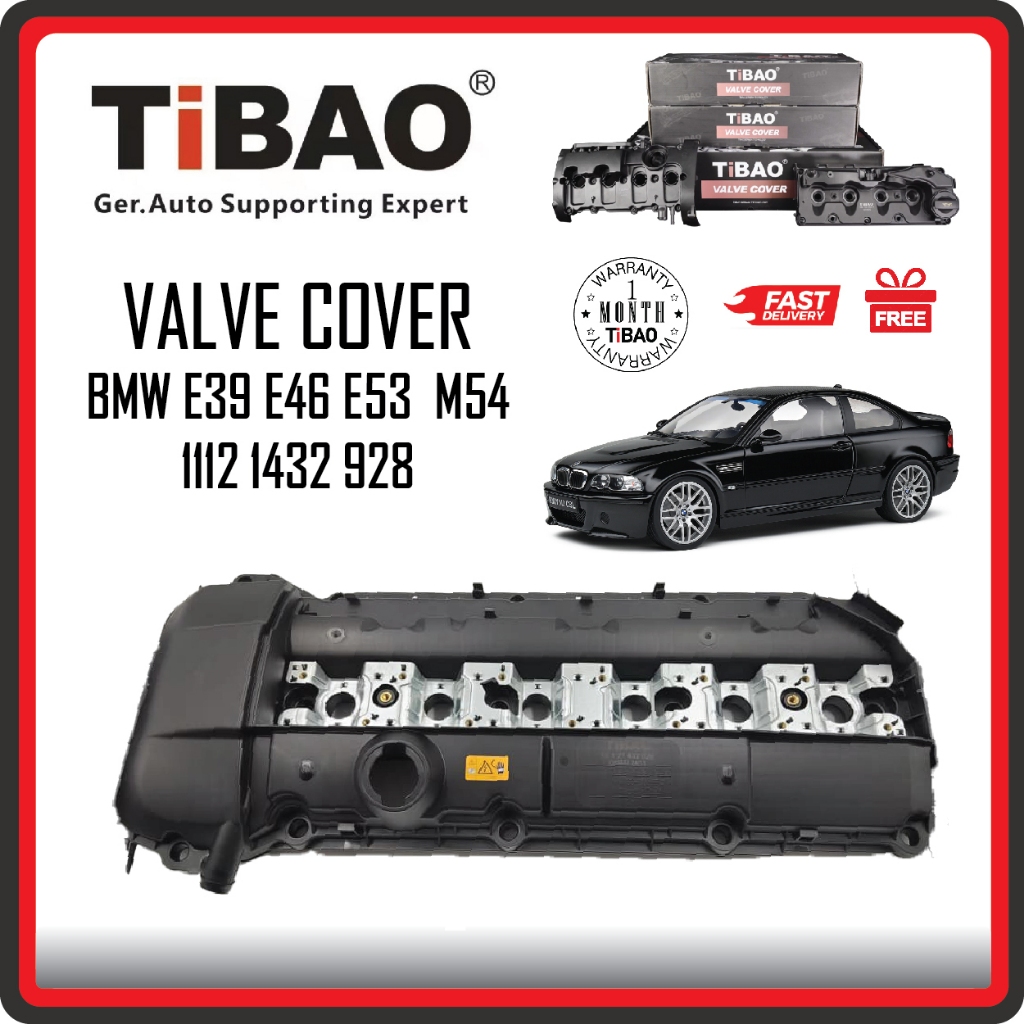(TiBAO)BMW E39 E46 M54 ENGINE VALVE COVER DOUBLE VANOS OLD MODEL (1 MONTH WARRANTY) | Shopee ...