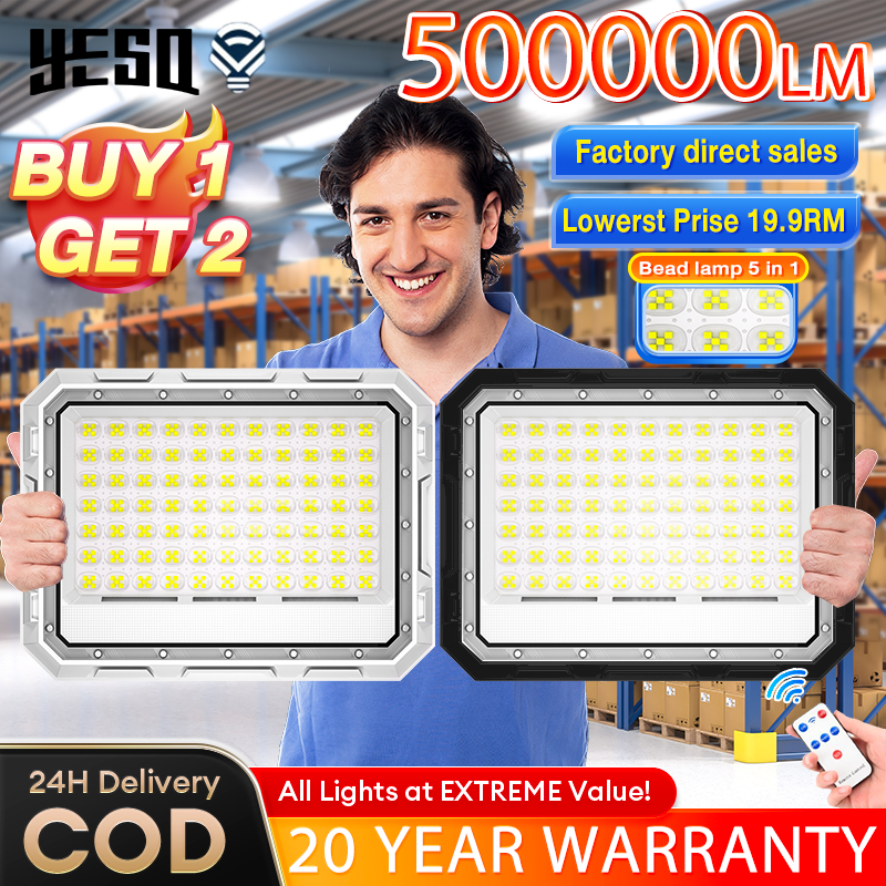 25000W Lampu Solar Outdoor Waterproof IP68 Flood Lamp Super Battery ...